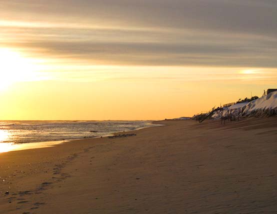 Snow On Gay Fire Island